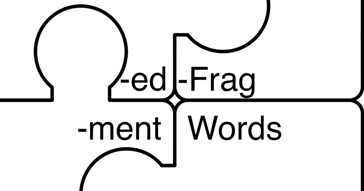 Word Fragments Quiz - By vivianaavalee