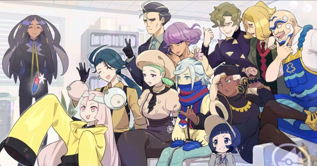 Paldea Gym Leaders in Order Quiz - By BeardedSol