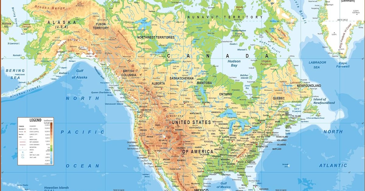 Order Up: Smallest North American Countries by Area Quiz - By JetTrees