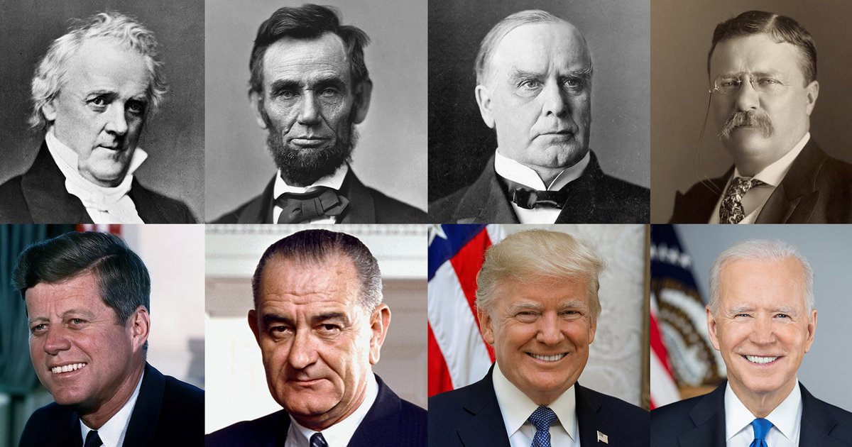 Put the Pairs of US Presidents in Order Quiz - By Qwerty_Wonder