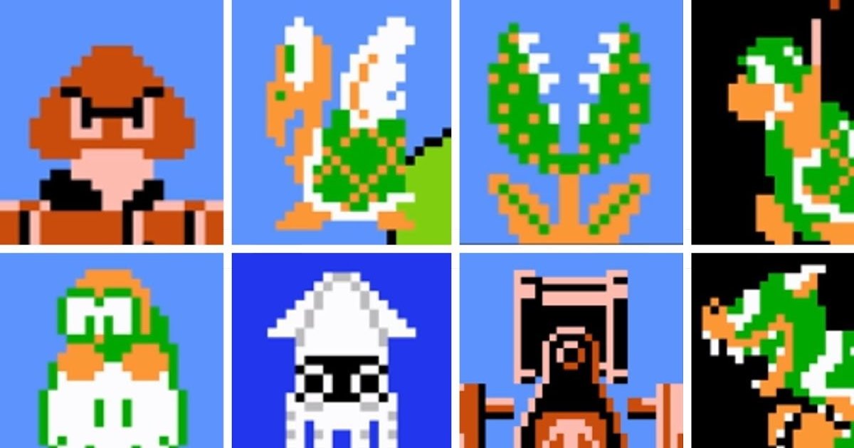 Jeopardy: Super Mario Bros. Enemies Quiz - By pamaveth