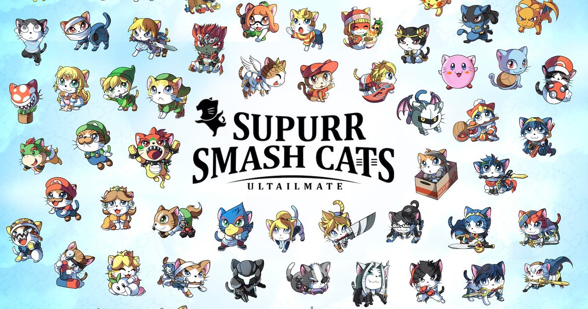 Supurr Smash Cats Ultailmate by Wave (Click to match) Quiz - By sharikak
