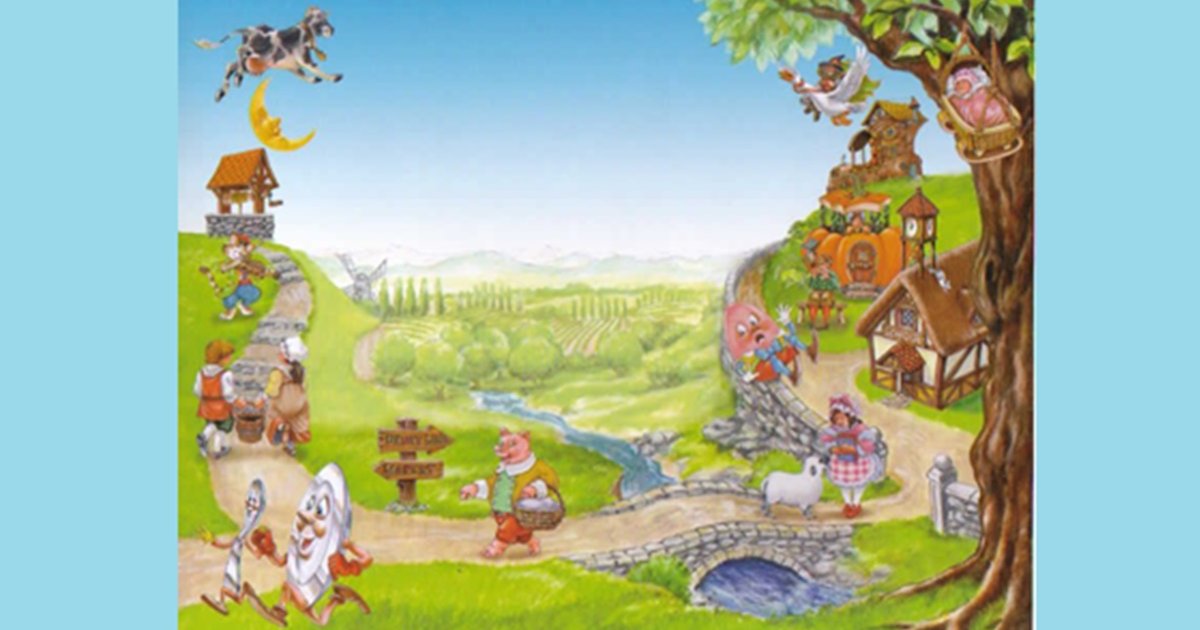 Jumbled-Up Nursery Rhyme Characters Quiz - By harleydog