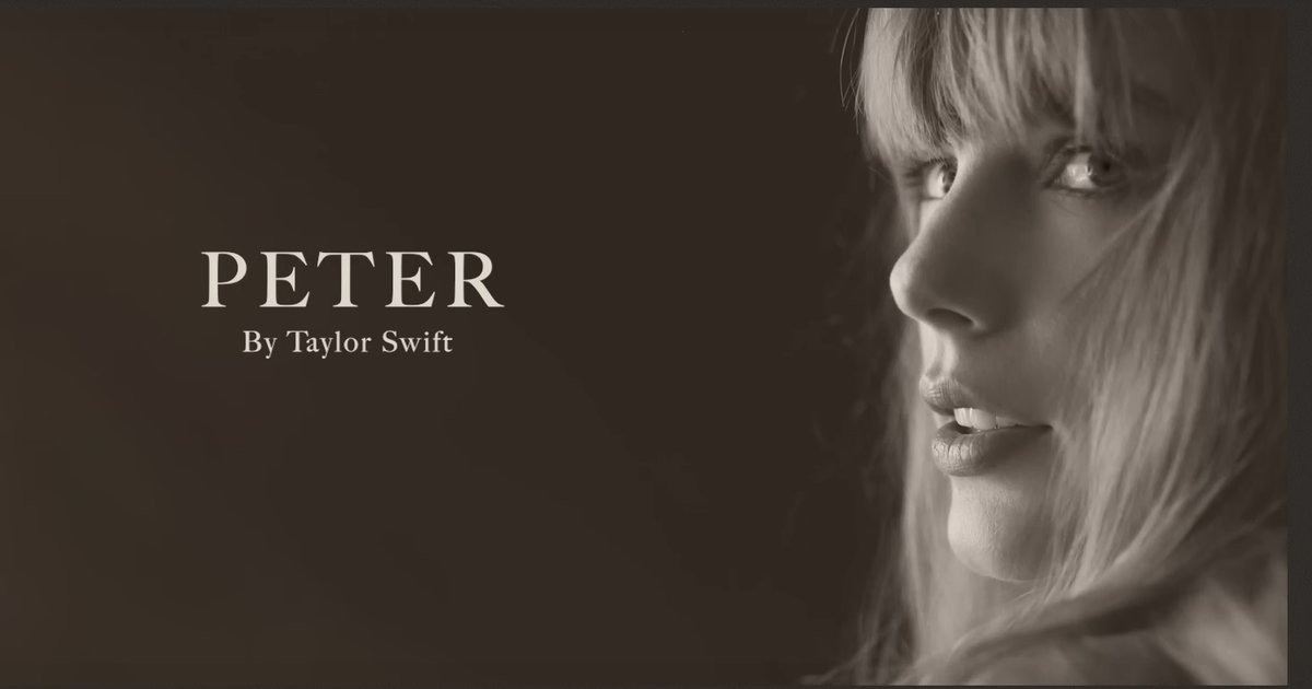 Taylor Swift 'Peter' lyrics Quiz - By Deleted Account