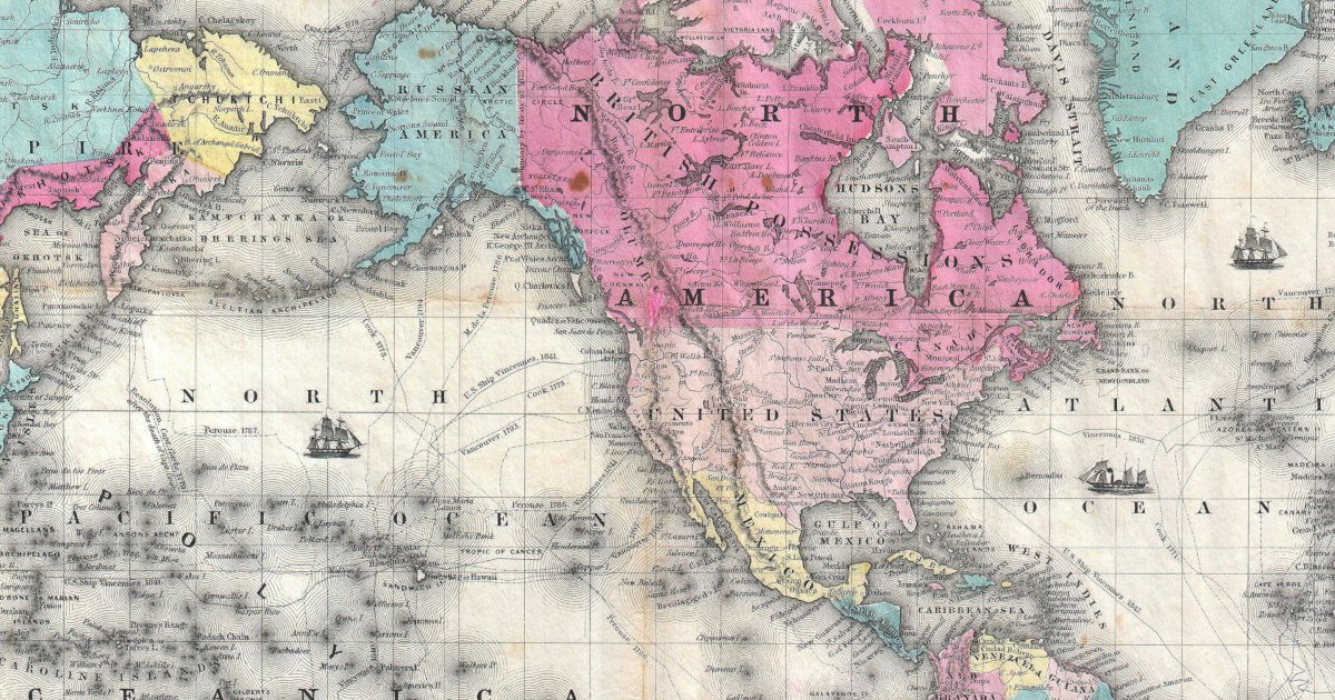 Label Colton's 1852 Map of Africa Quiz - By lexmith