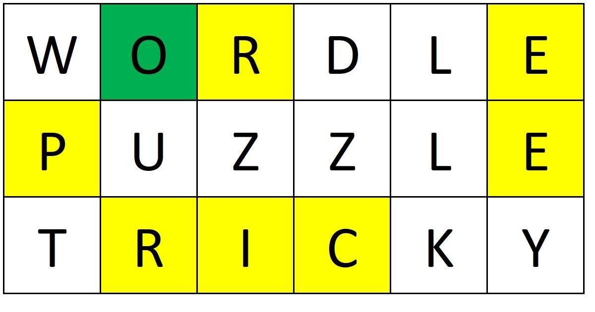 Wordle Puzzle 022 (6-Letters) Quiz - By JoeCoolJRRT