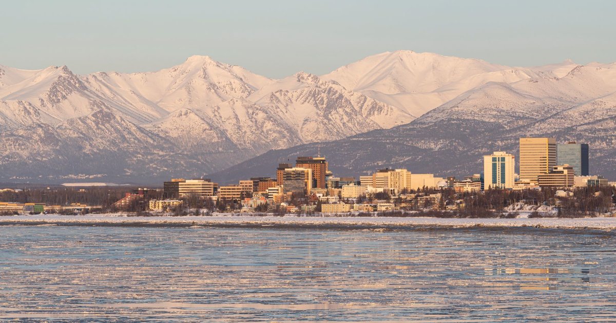 Top 10 Biggest Cities in Alaska Map Quiz - By richalligator