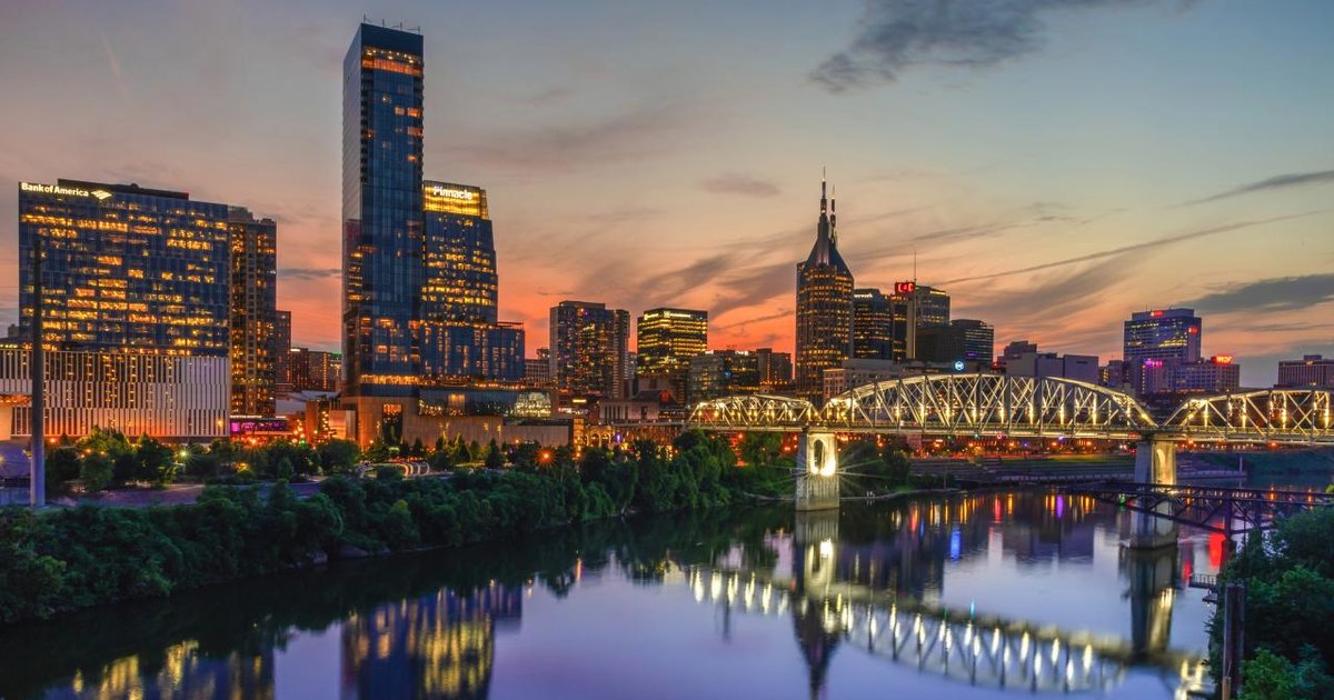 Top 10 Biggest Cities in Tennessee Map Quiz - By richalligator