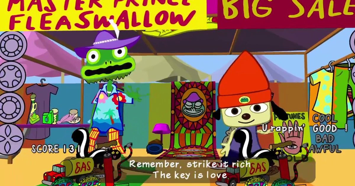 Follow That Line: PaRappa the Rapper (Fleaswallow) Quiz - By ICanGuessItLol