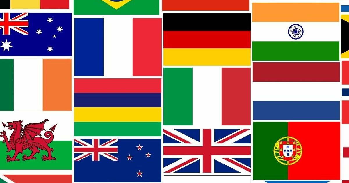 Flags with Exactly 4 Colours Quiz - By Butterfly360