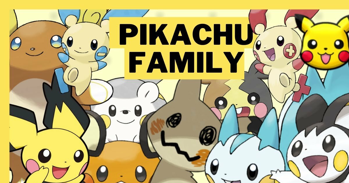 Pikachu Family Quiz - By jcram1
