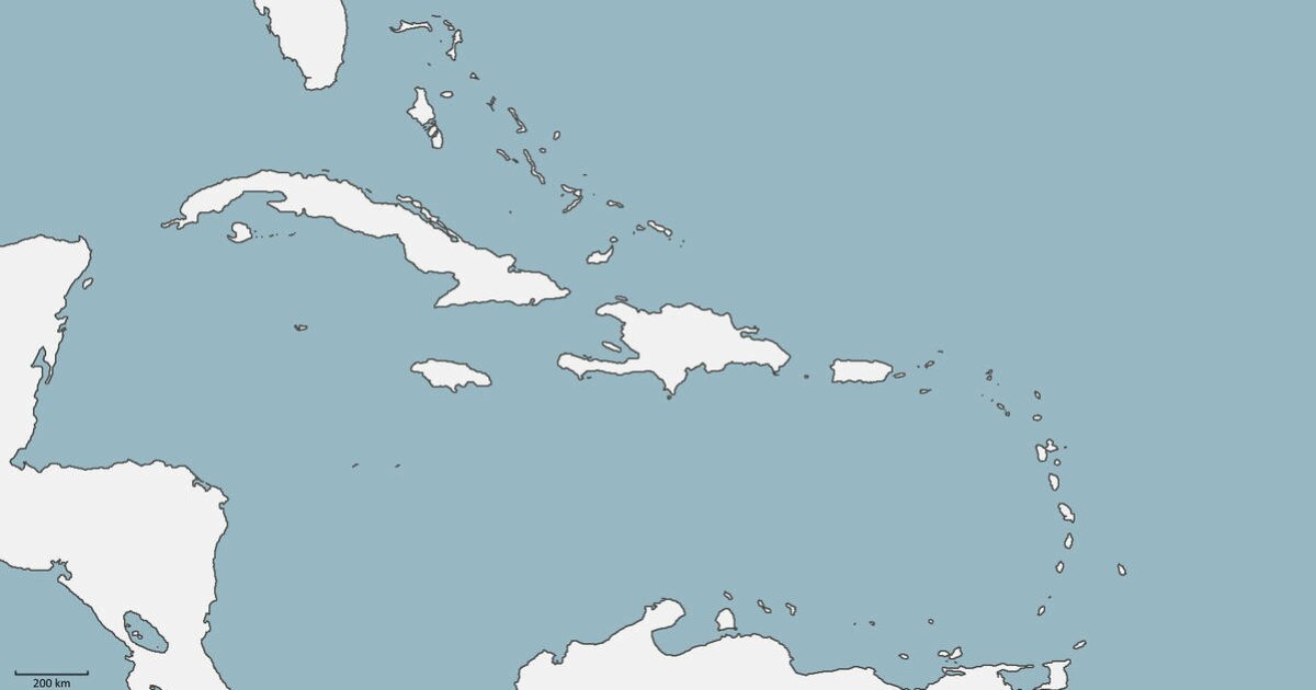 Name the Caribbean Islands | Map Quiz - By alfr3dhall
