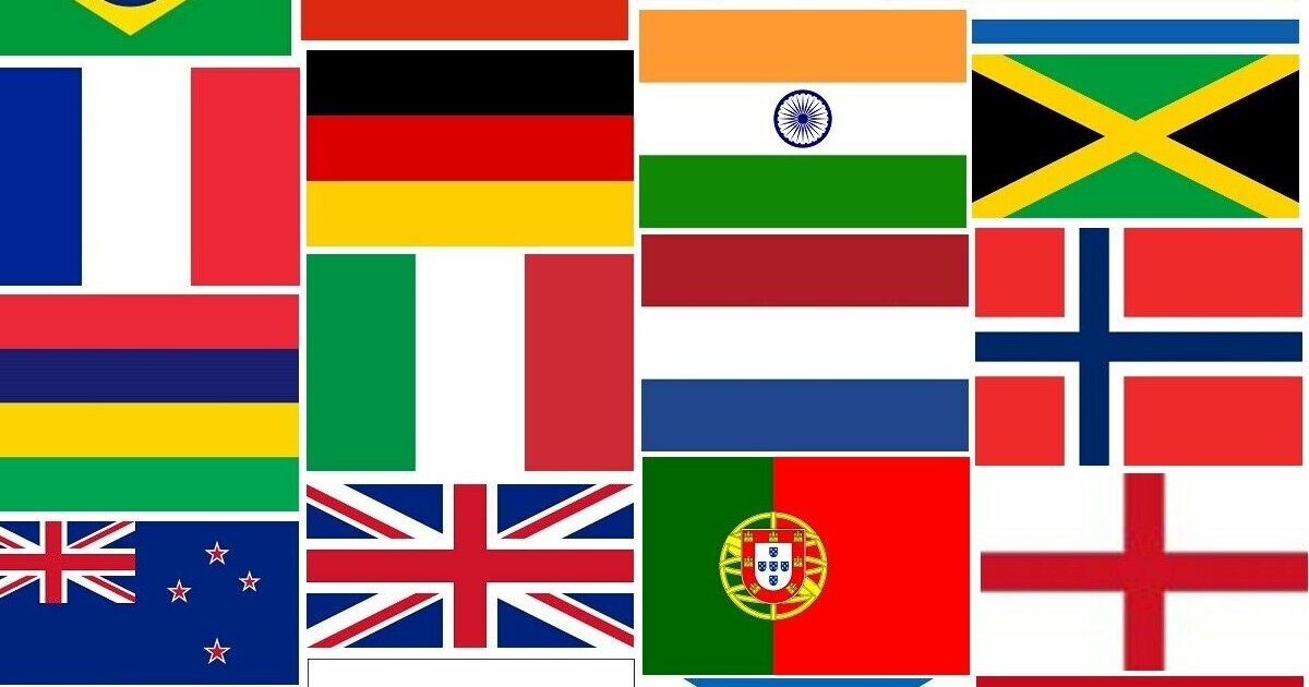 Flags with Exactly 5 Colours Quiz - By Butterfly360