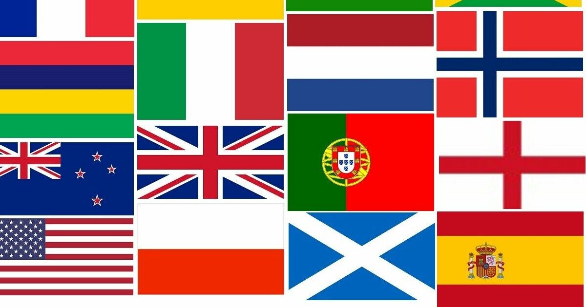 Flags with 6 or More Colours Quiz - By Butterfly360