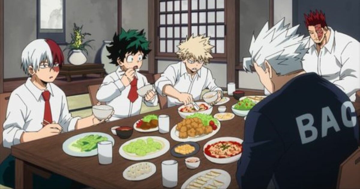 MHA Charcter's Favorite Foods Quiz - By nahlinga