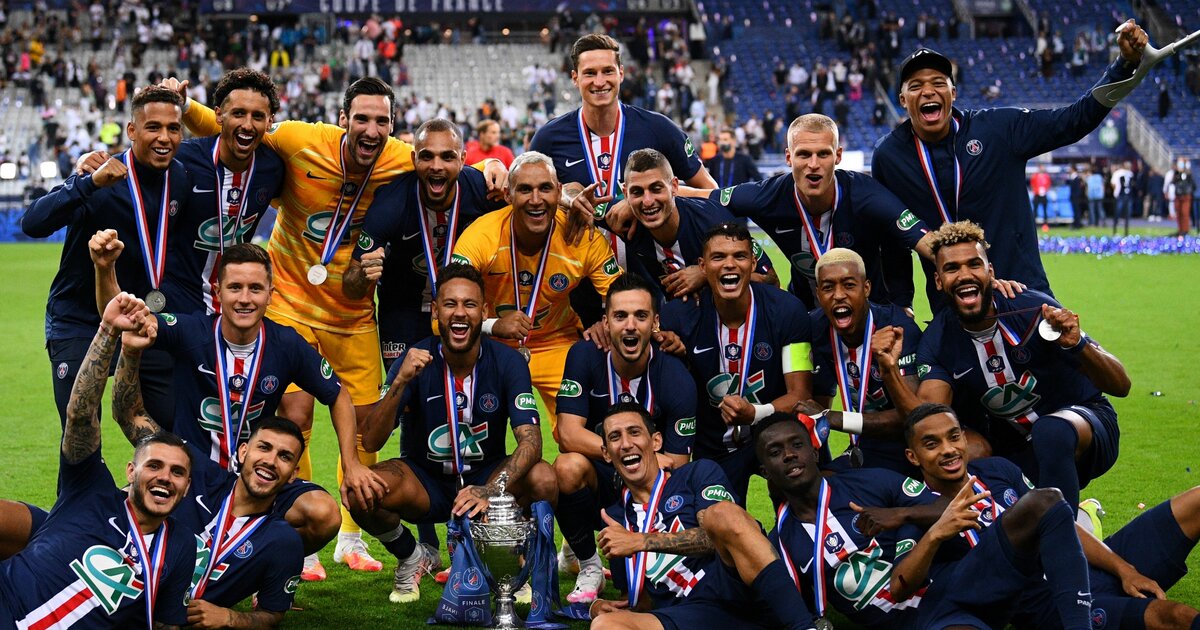 Clubs of Coupe de France Winners: Paris SG 2018 Quiz - By AndrejRi