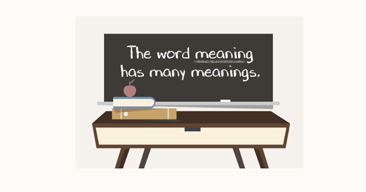 Polysemous Words: Triple Threats Quiz - By elroy