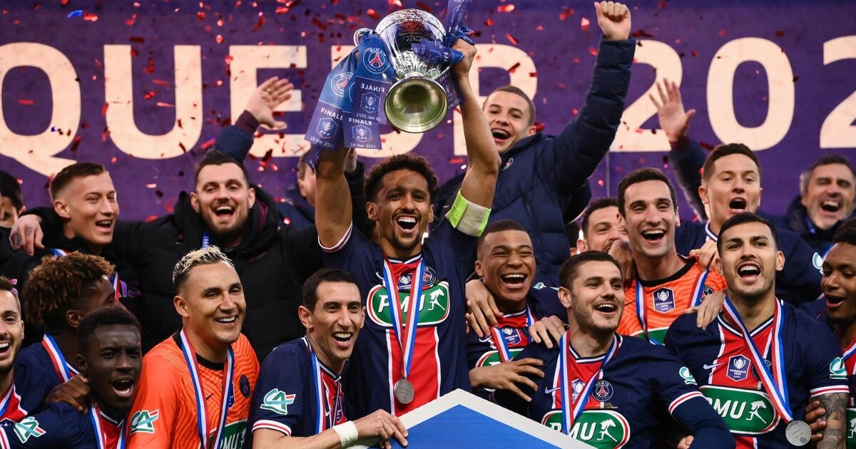 Clubs of Coupe de France Winners: Paris SG 2021 Quiz - By AndrejRi