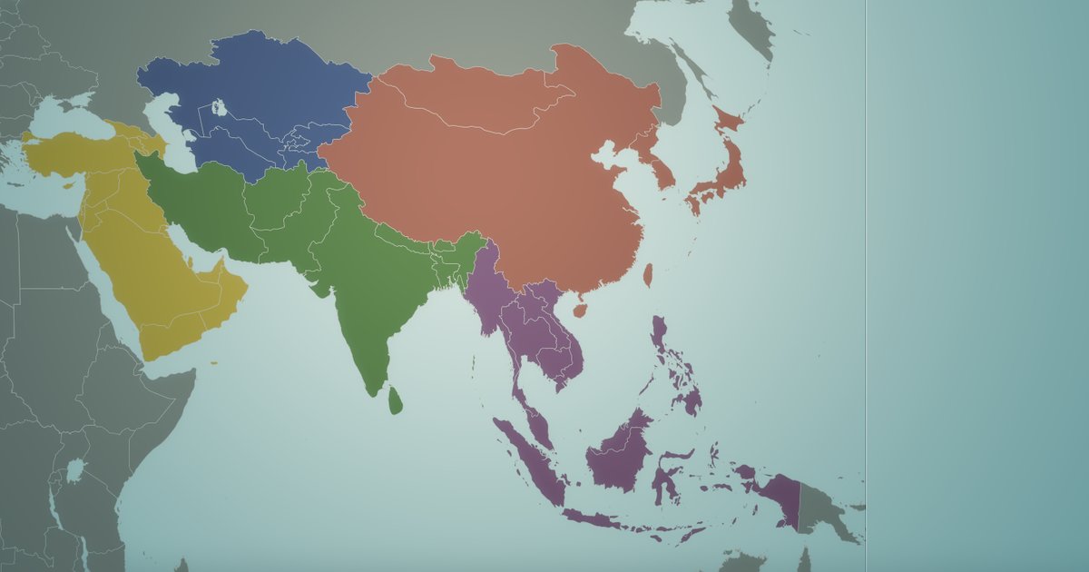 Asia per Last Letter Quiz