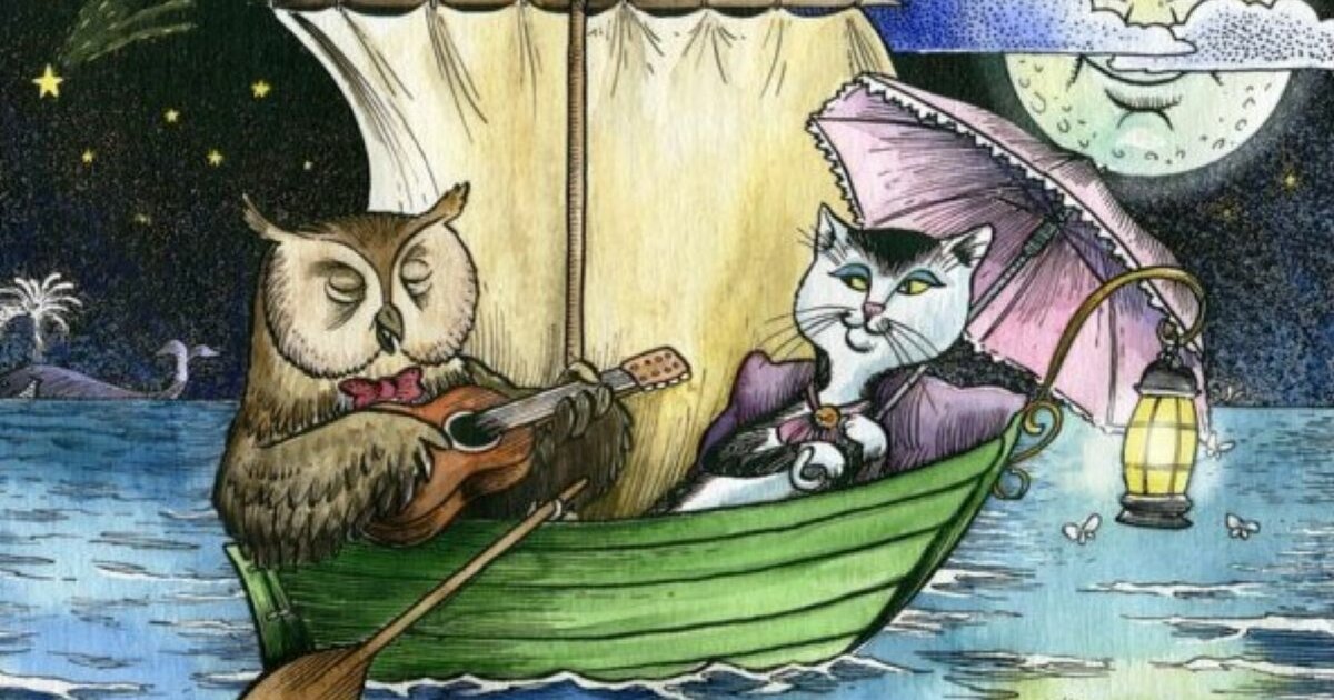 Word Hunt: The Owl and the Pussy-Cat Quiz - By thebail