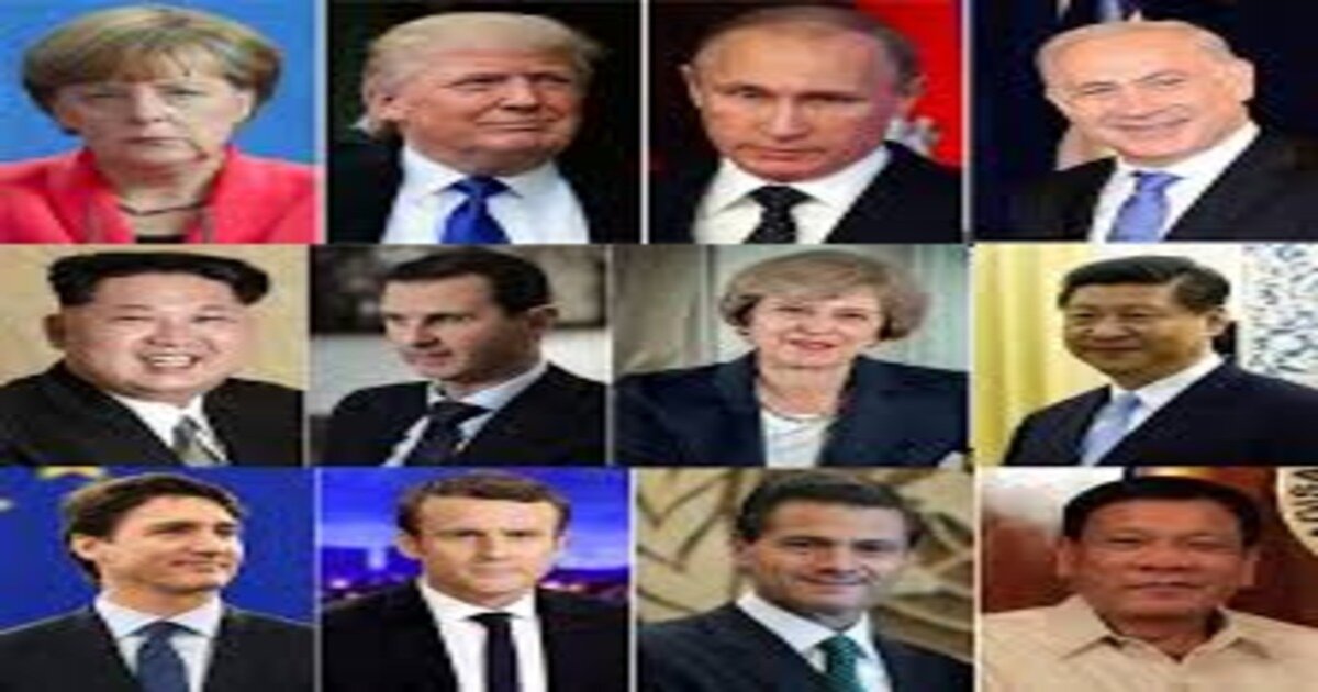 Mixed Word Search: World Leaders Quiz - By Bigt21