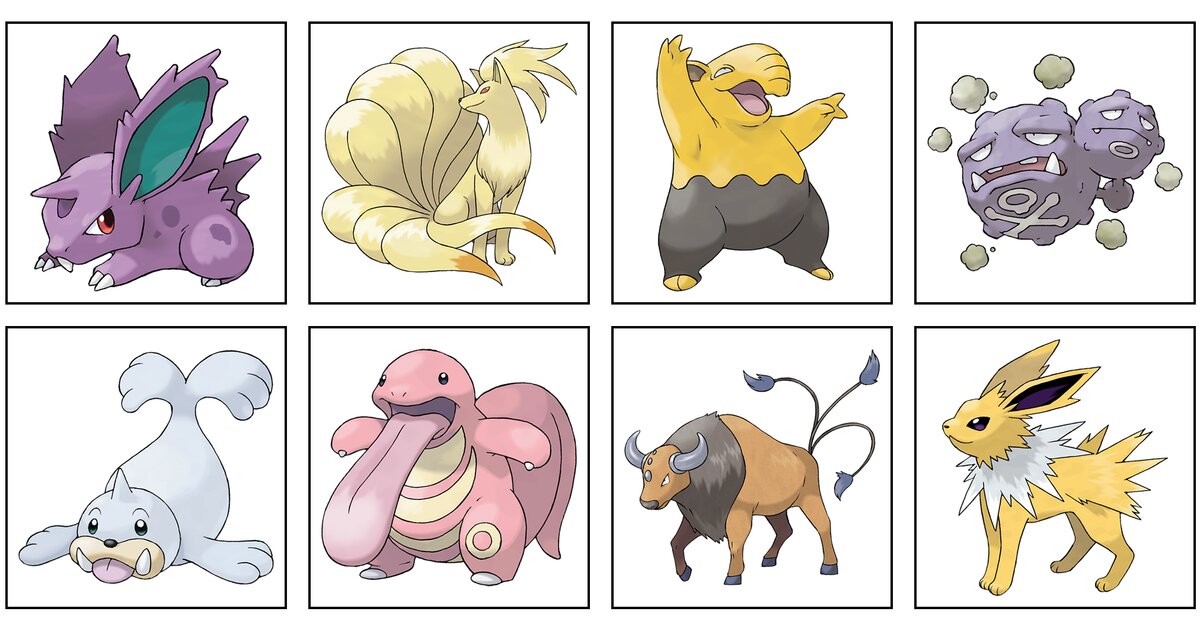 Click the 151 Original Pokémon by Length Quiz - By Moai