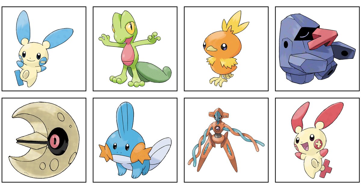 Click the Pokémon (Gen. III) by First Letter Quiz - By Moai