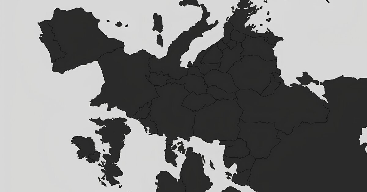 Flipped Country Outlines: Europe II Quiz - By vojtamaster-l