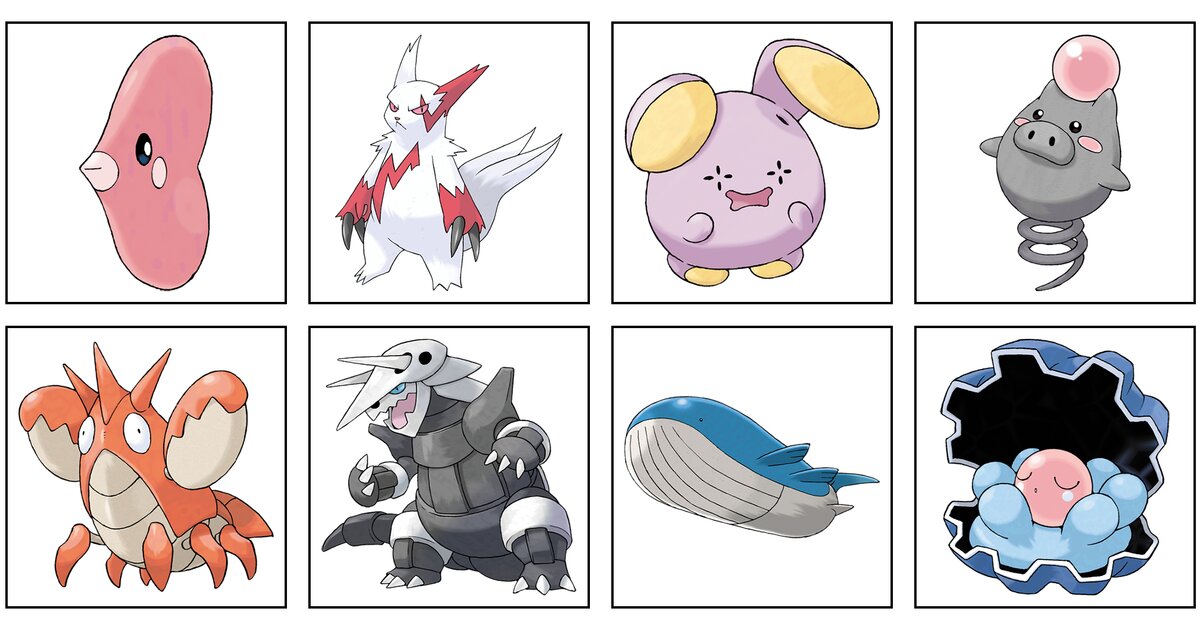 Click the Pokémon (Gen. III) by Length Quiz - By Moai