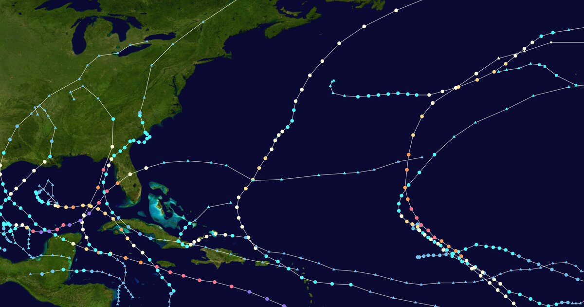 2024 Atlantic Hurricanes by Path Quiz - By Mott_pear_gummy