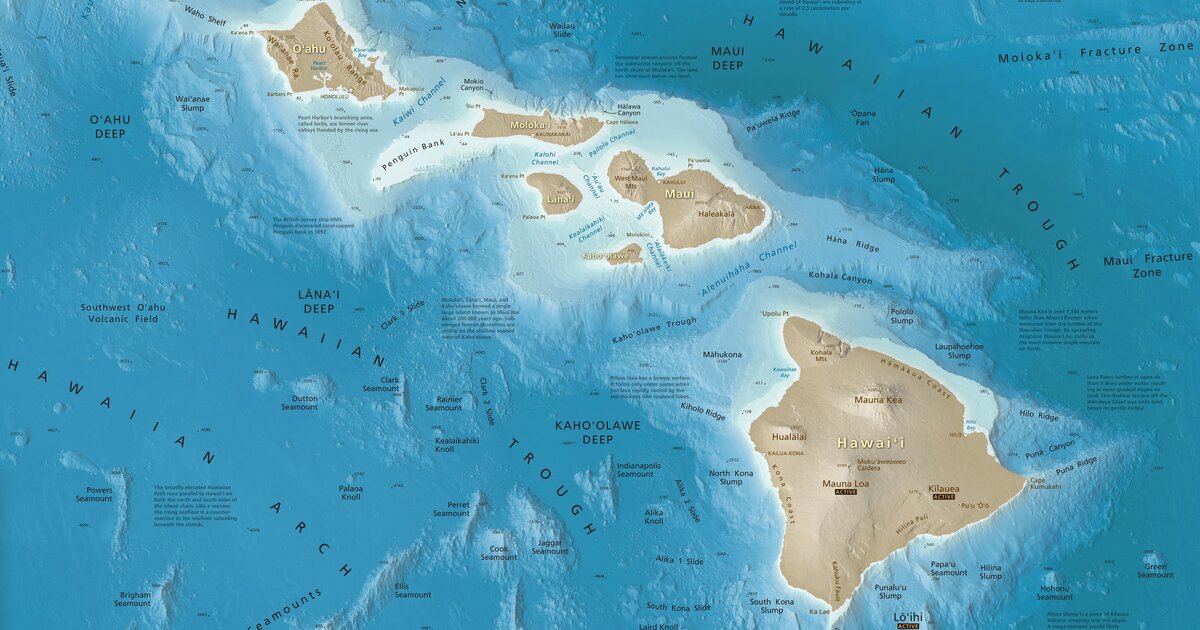 Hawaiian Islands LogiCrossword Quiz - By bokononismonice
