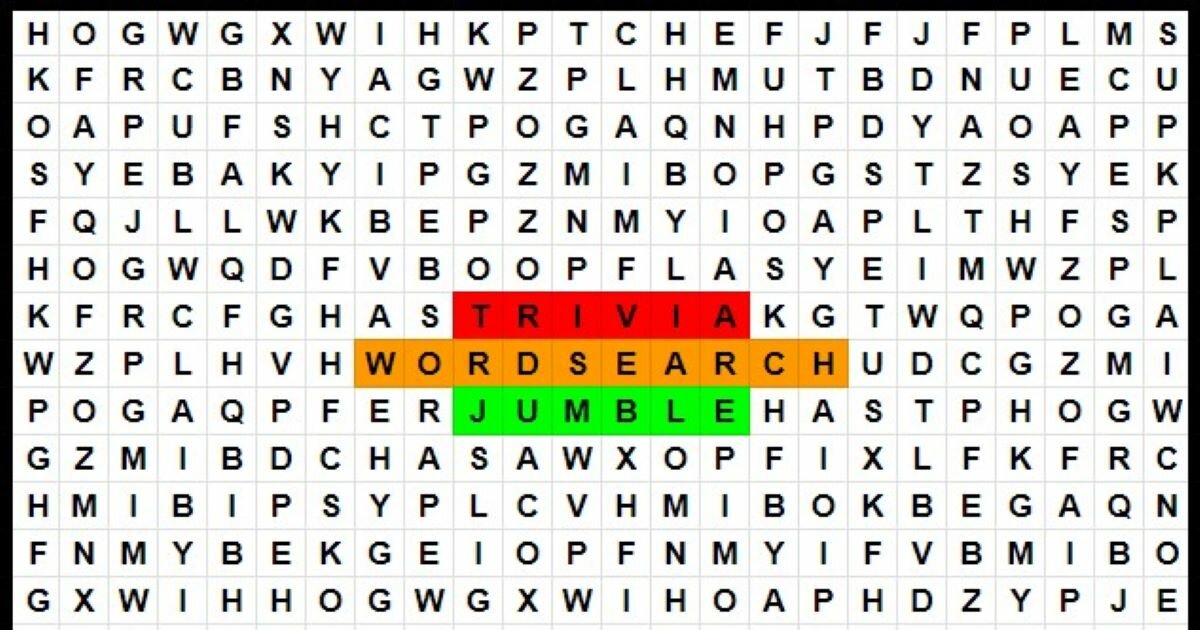 Trivia Wordsearch Jumble- Bond Movie Characters Quiz - By AIB1987