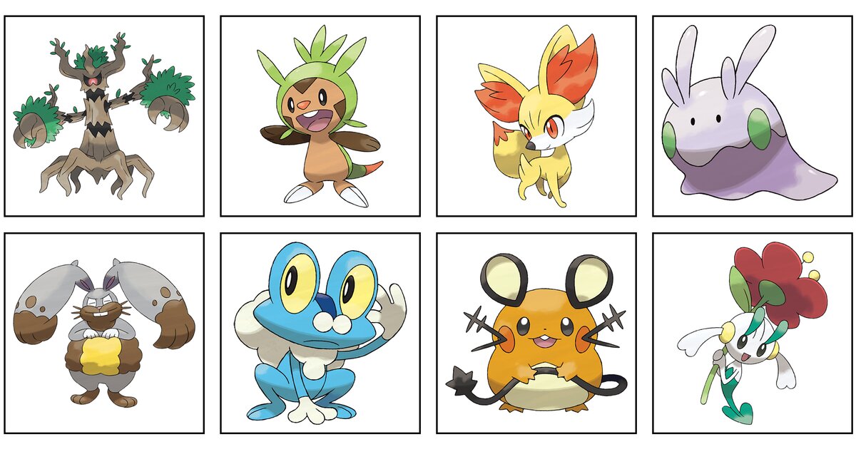 Click the Pokémon (Gen. VI) by First Letter Quiz - By Moai