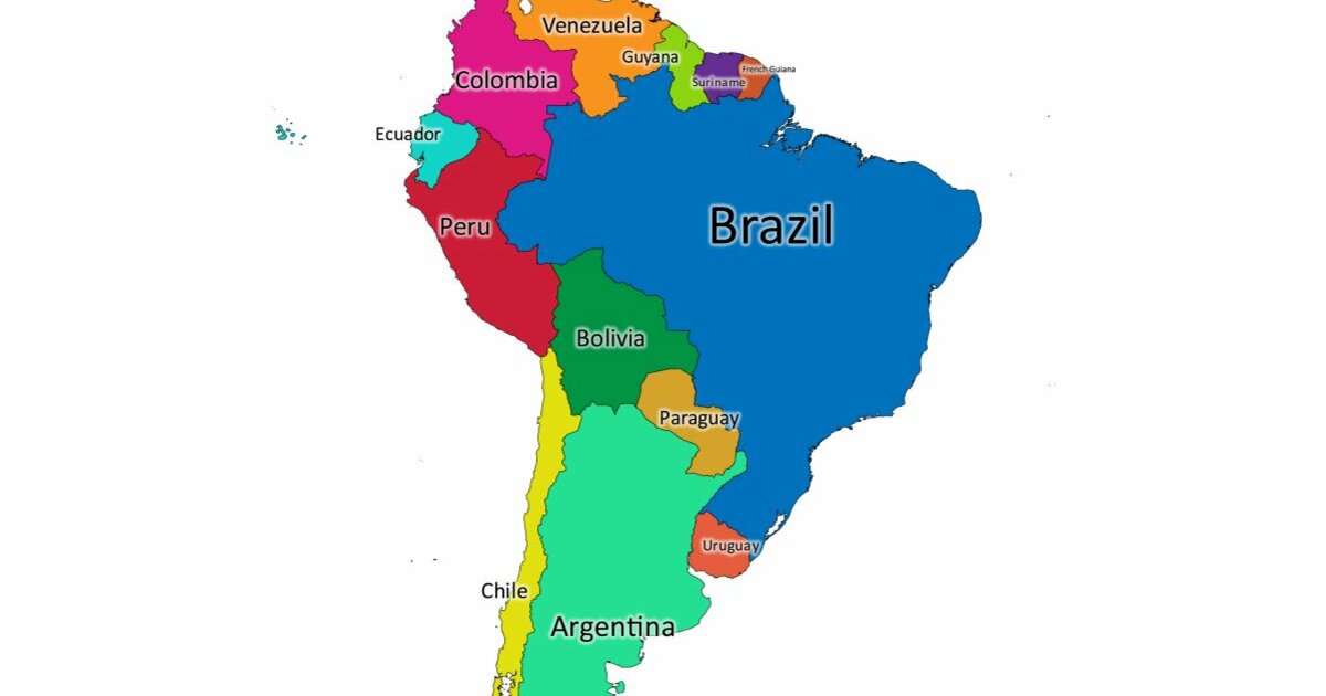 Flickering Word Search: South American Capital Cities Quiz - By ...