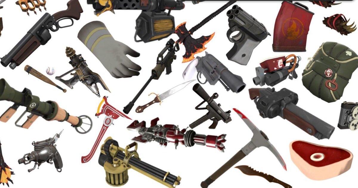 Real or Fake Team Fortress 2 Weapons Quiz - By BeardedSol