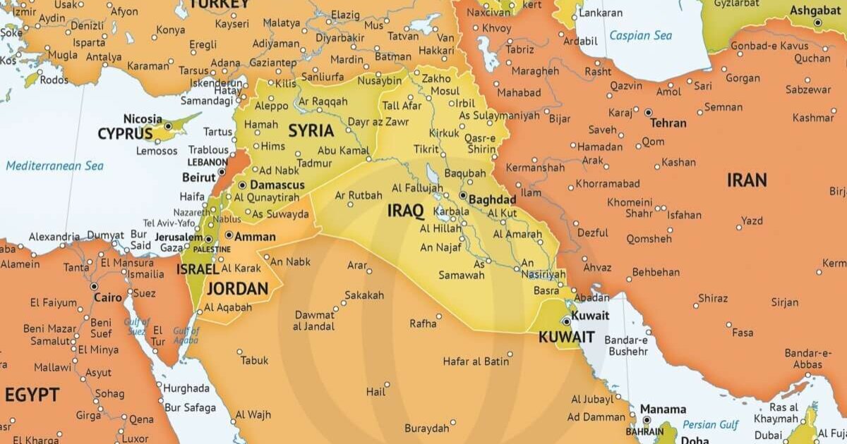 Capitals of Middle East Quiz - By jekal