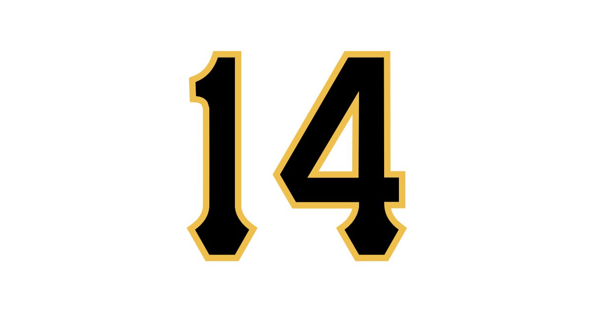 Pittsburgh Pirates Number 14's Quiz - By rbiggins