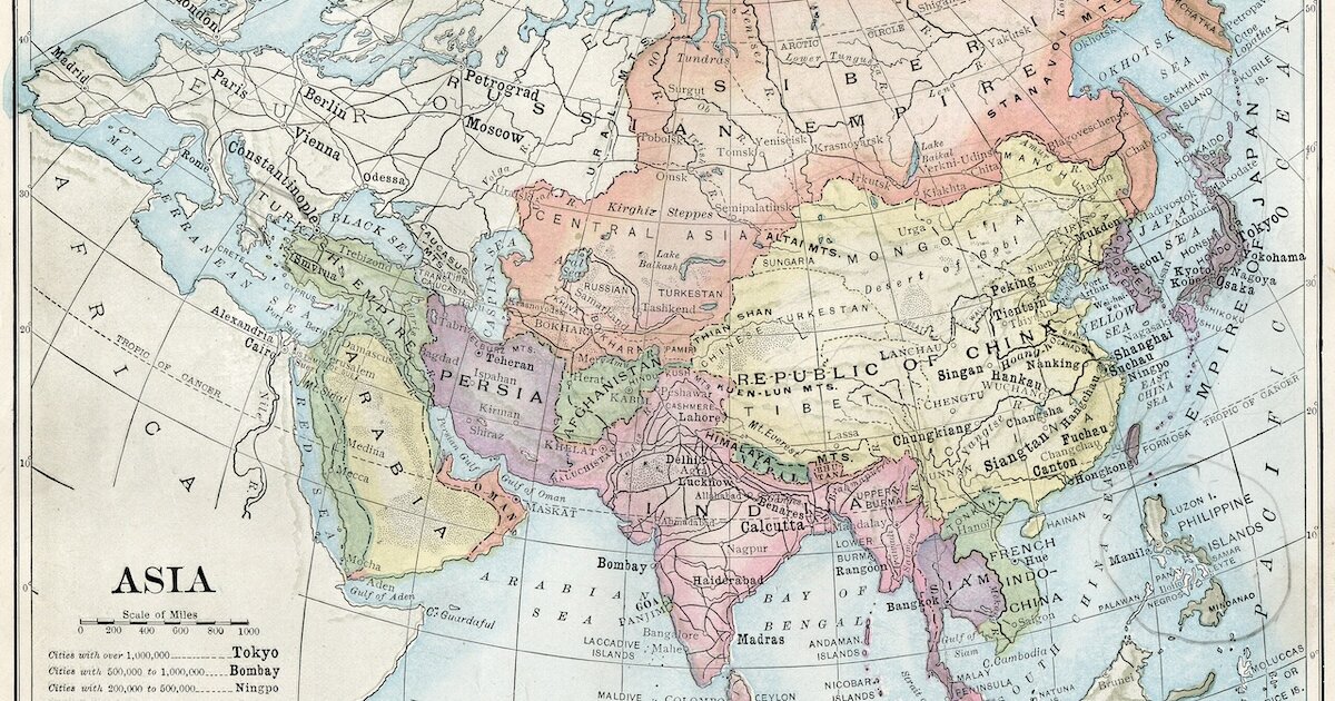 Elemental Asian Countries Quiz - By aliceheath98