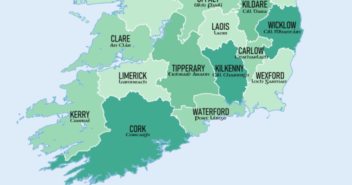 Find the Irish Counties Quiz - By souperfly89