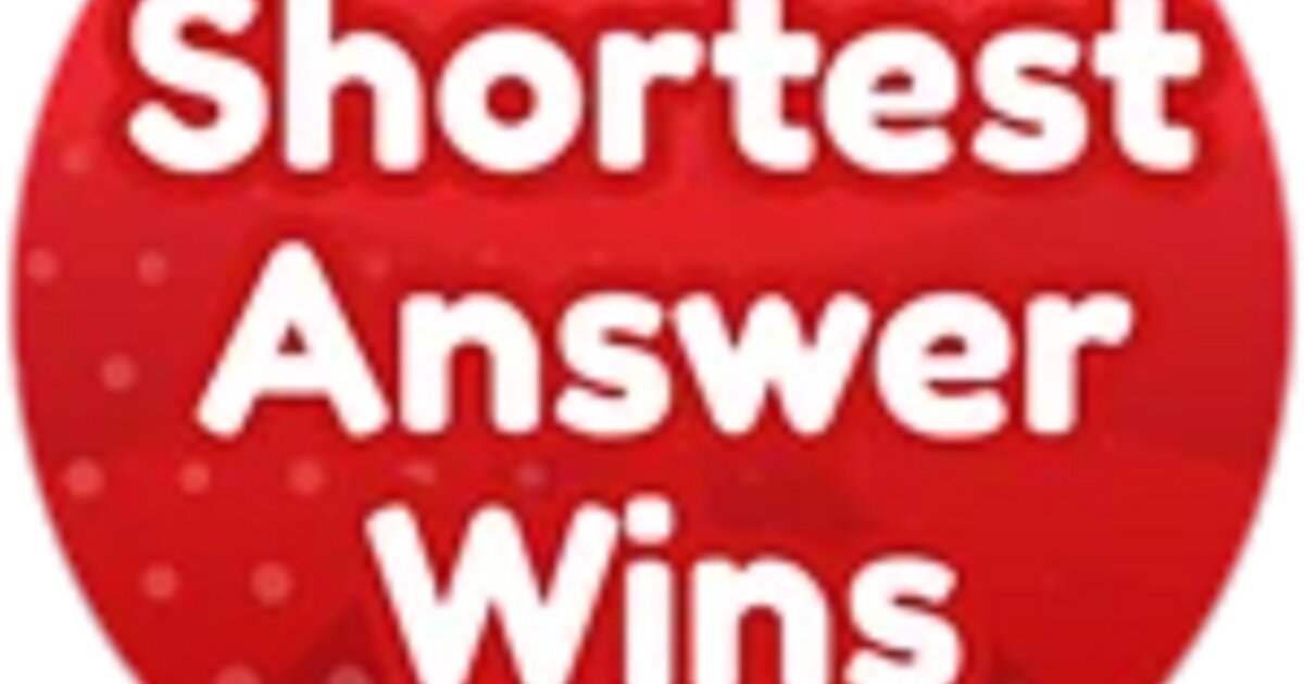 Shortest Answer Wins: 1-20 Elements Quiz - By bhaskarsinghal