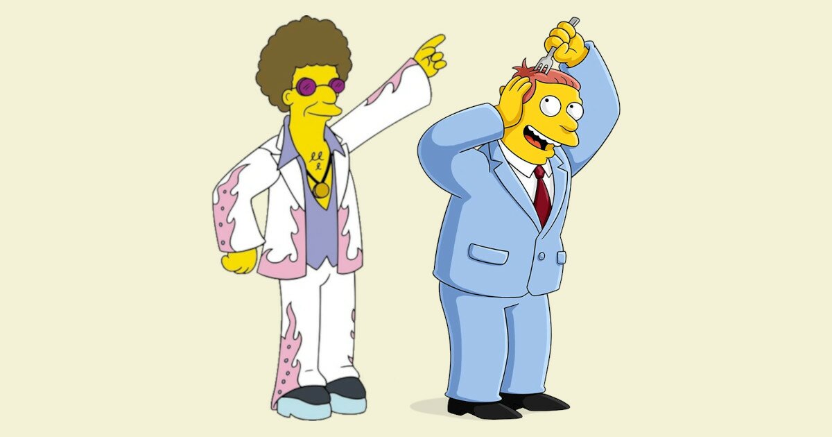 Word Ladder: Two Simpsons Characters Quiz