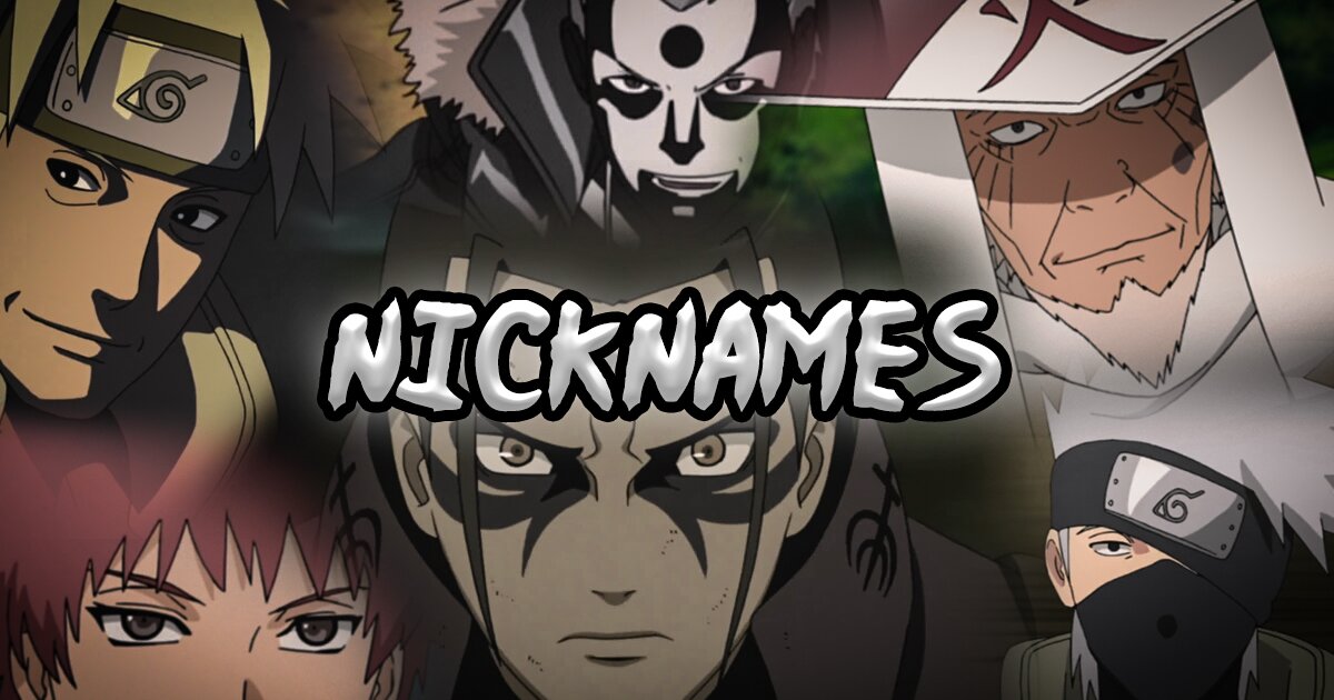 Naruto Characters Nicknames Quiz - By KI60