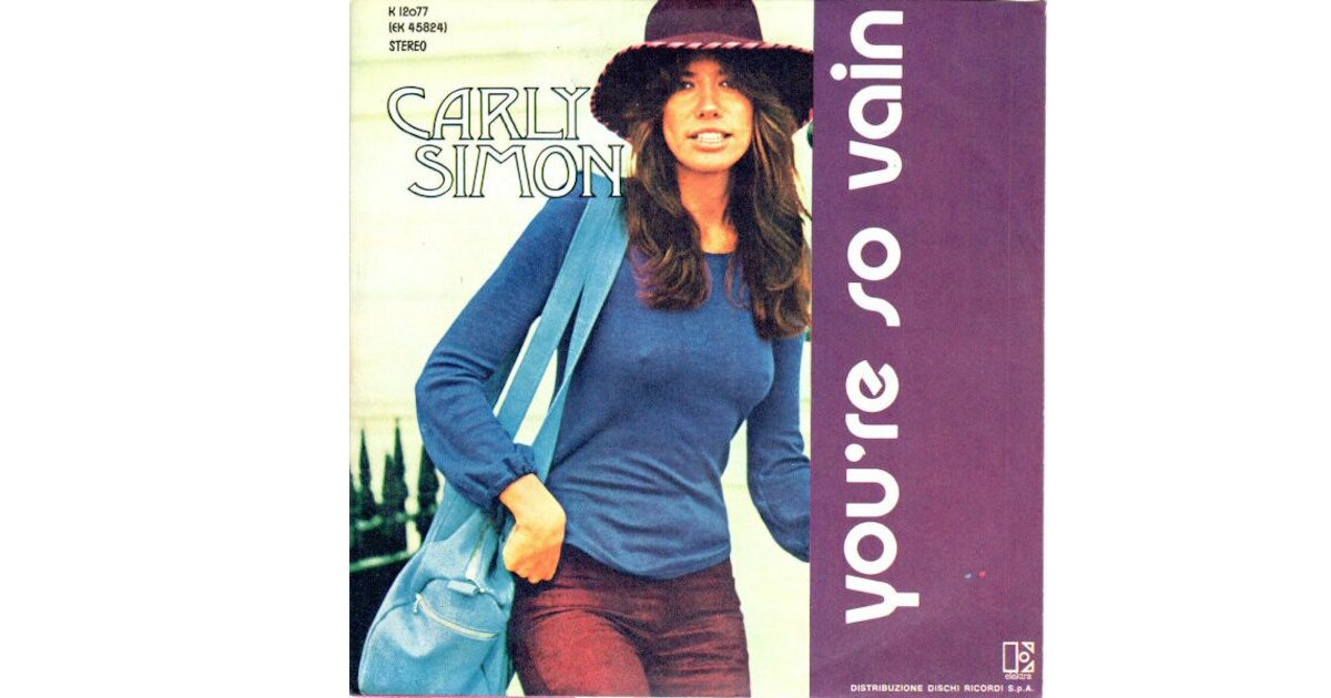 First 100 Words - You're So Vain (Carly Simon) Quiz - By pschaffman