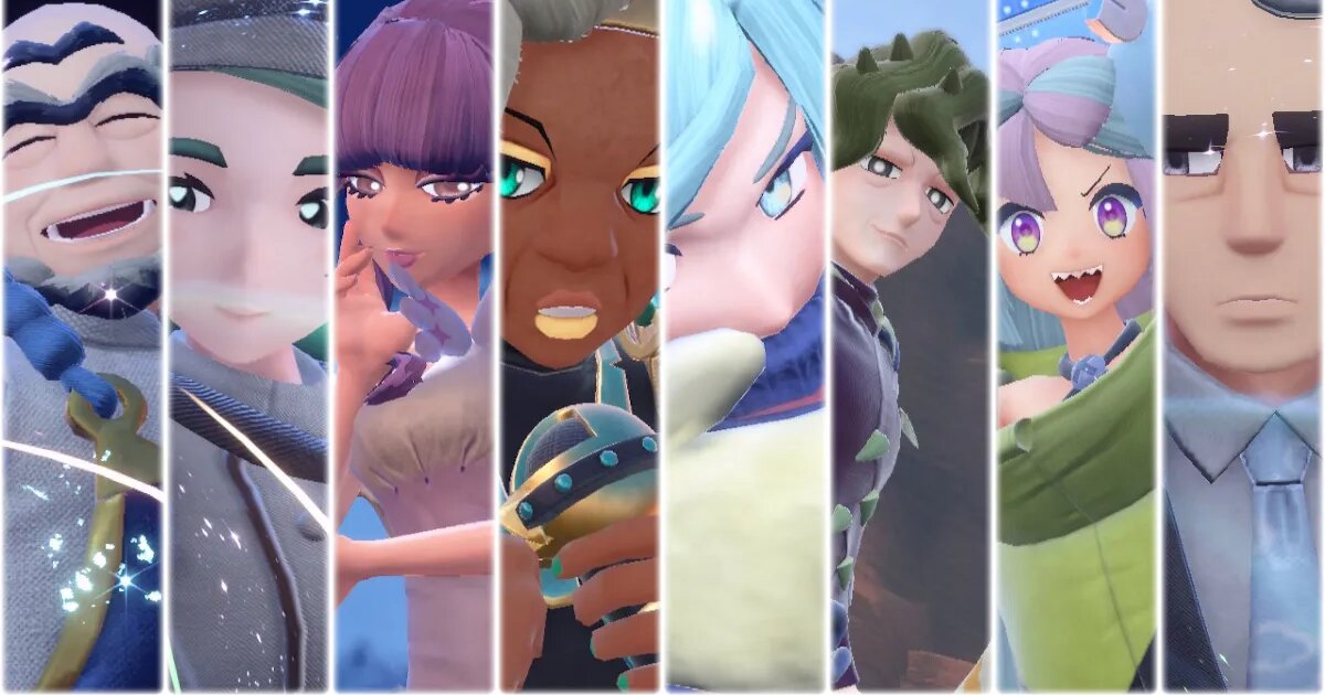 Every Pokemon used by Paldea Gym Leaders Quiz - By KbeatZ