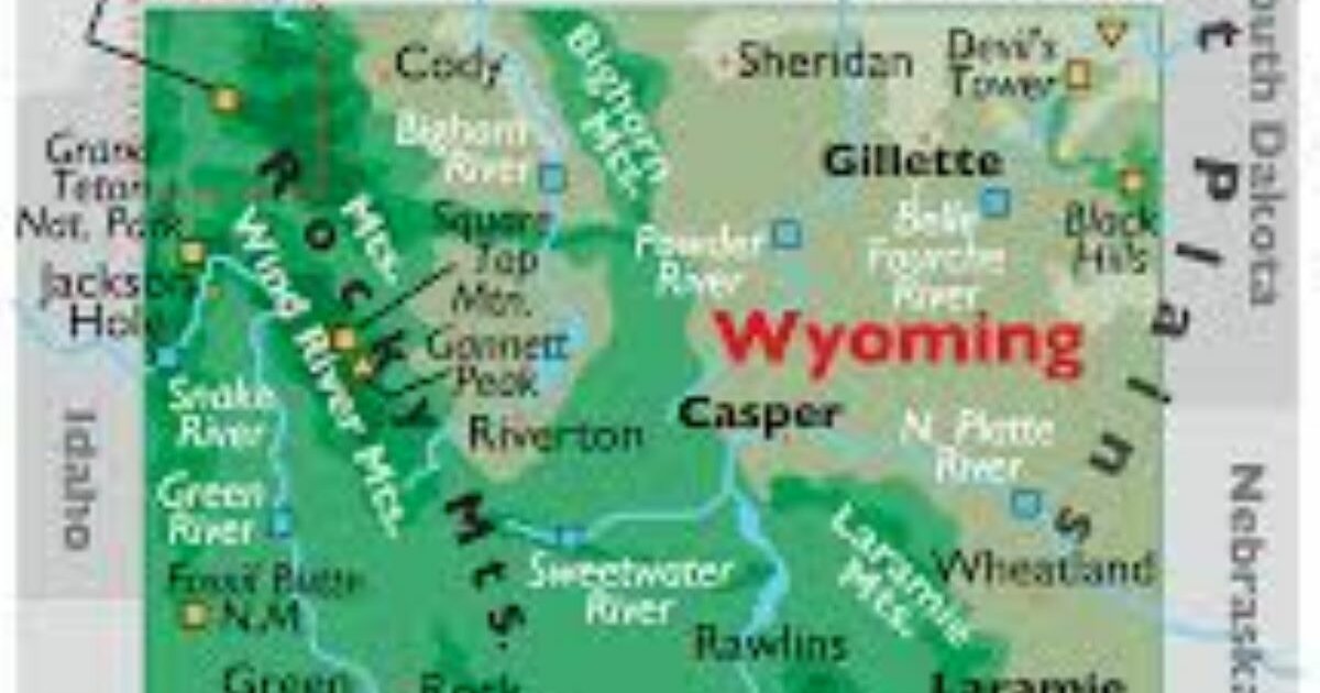 Wyoming Cities/Towns Word Search Quiz - By alliethebeast