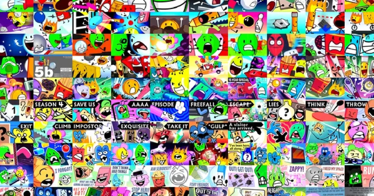 BFDI-TPOT Episode Names Quiz - By BFDI27631338