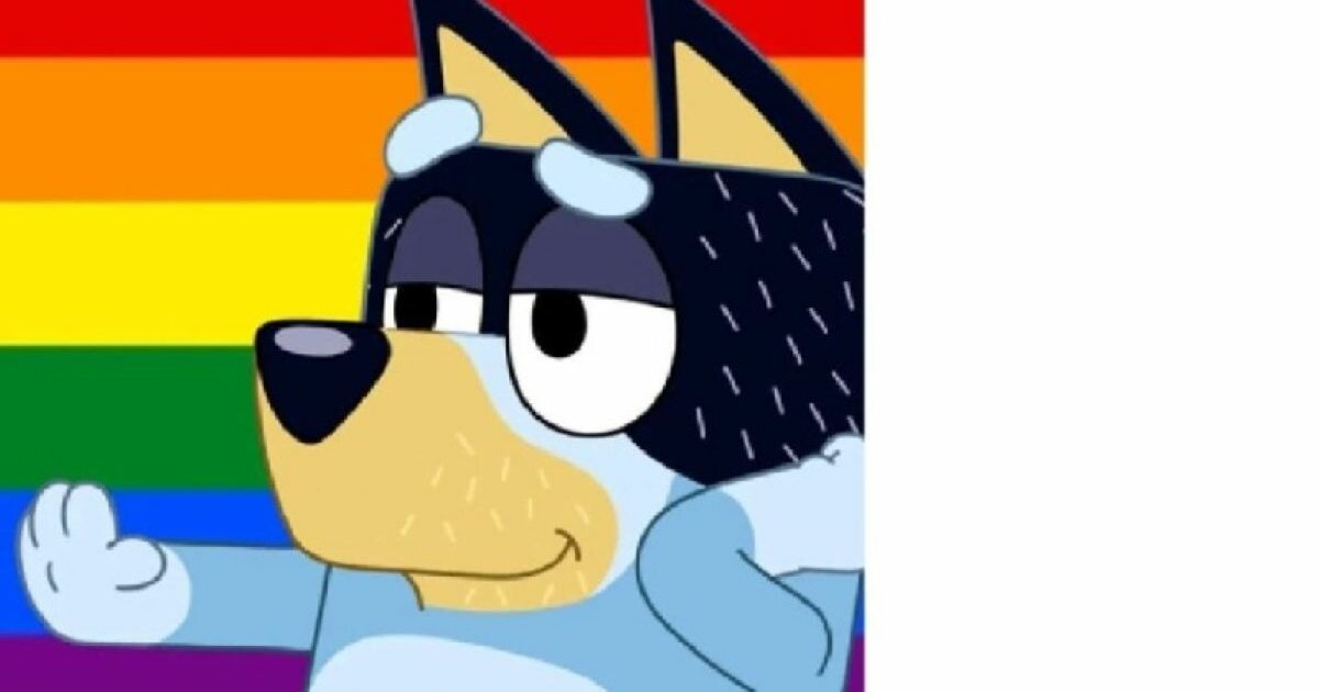 Mixed Word - Bluey Characters spell Pride Quiz - By Narduc