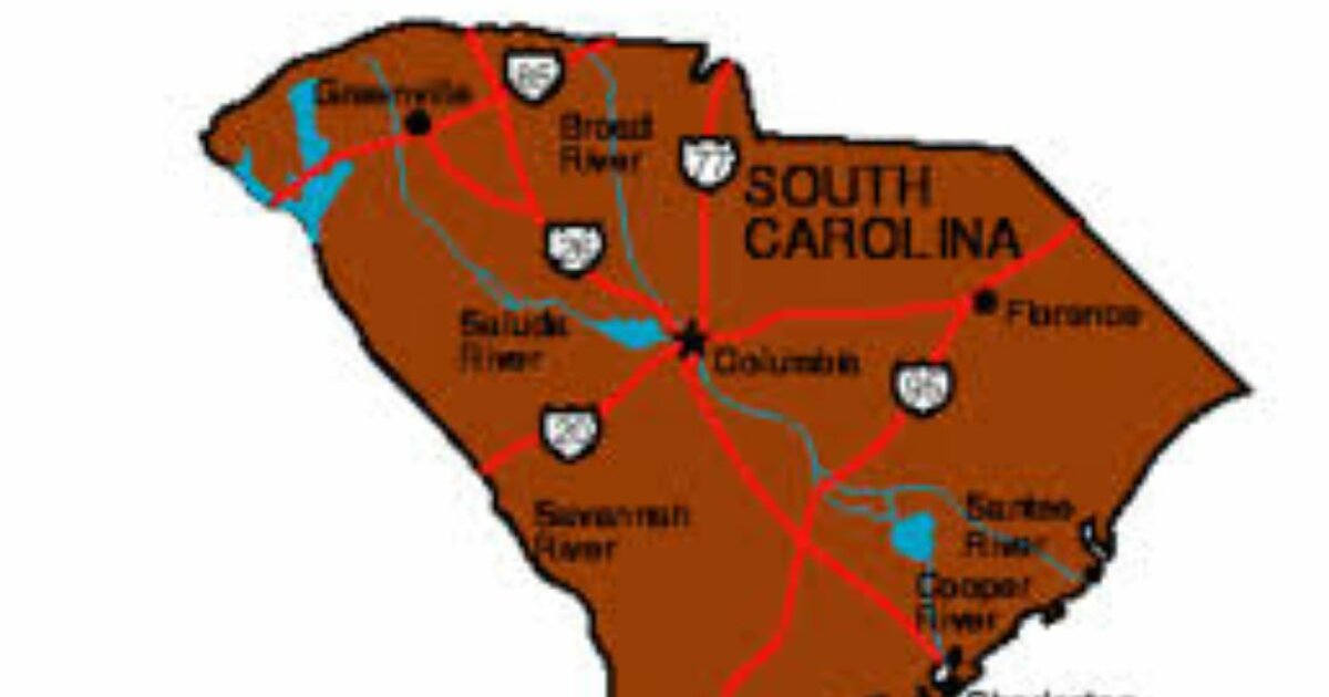 South Carolina Cities/Towns Word Search Quiz - By alliethebeast