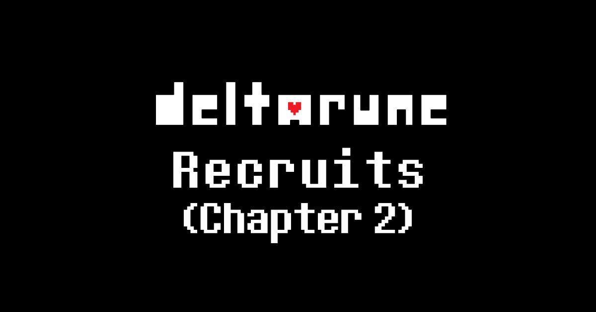 Deltarune Enemies by Recruitment Info (Chapter 2) Quiz - By TTT_Creative