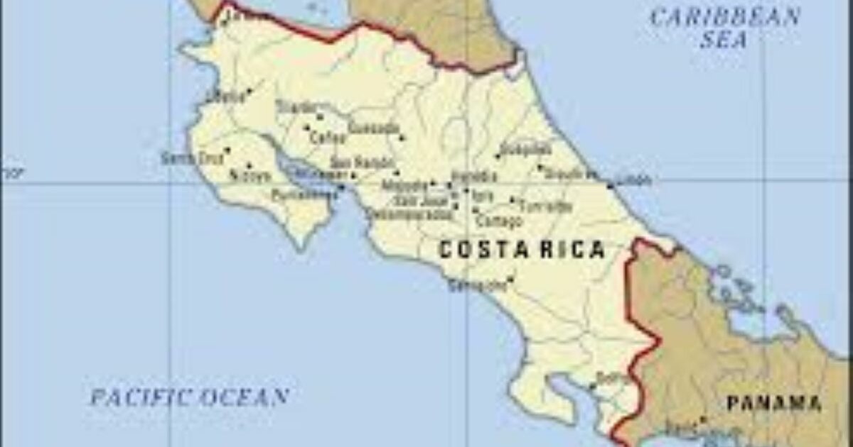 Costa Rica Cities/Towns Word Search Quiz - By alliethebeast